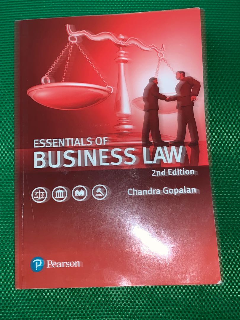 Essential of Business Law textbook, Hobbies & Toys, Books & Magazines ...