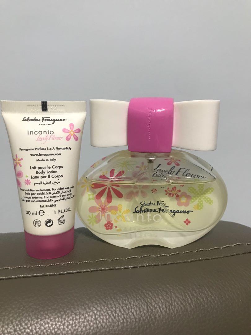 Ferragamo Incanto Lovely Flower, Beauty & Personal Care, Fragrance ...