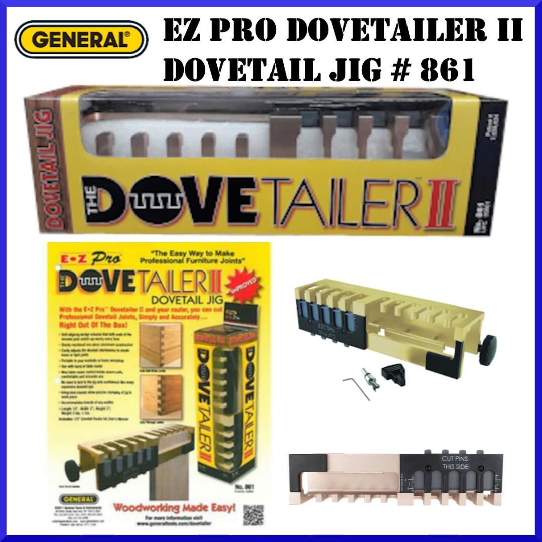 General Woodworking Dovetailer II Dovetail Jig # 861 Woodworking ...