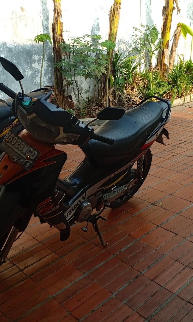 Jual Suzuki smash SR surat lengkap mesin gres ori, Motor di Carousell