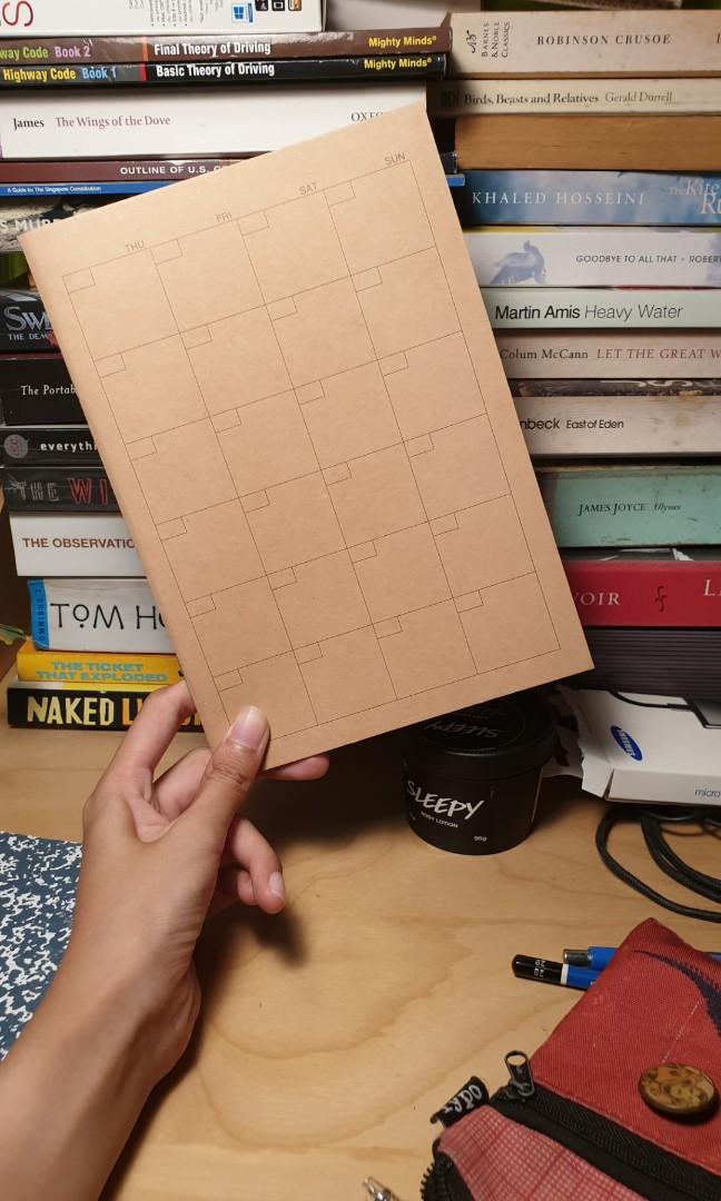 Muji Planner Notebook, Hobbies & Toys, Stationery & Craft, Stationery ...