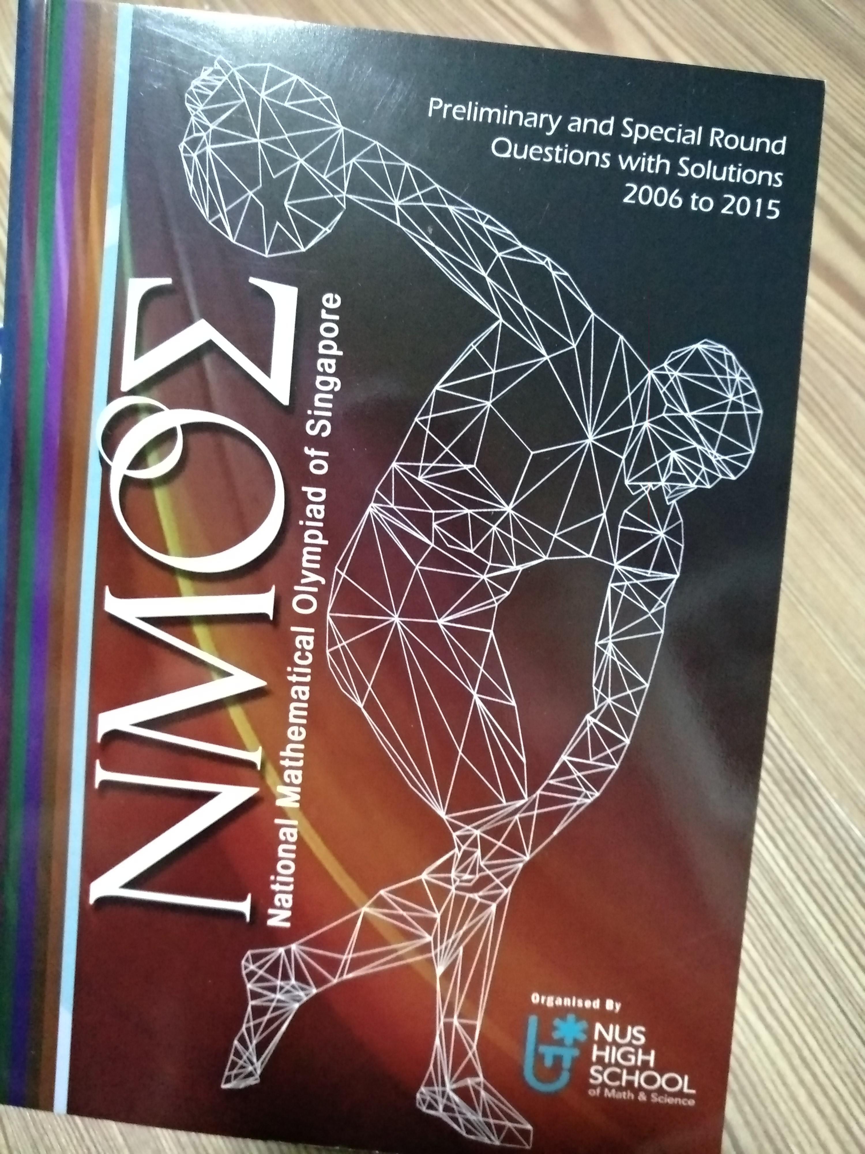 NMOS MATHS OLYMPIAD 10-Yead Series by NUS High, Hobbies & Toys, Books ...