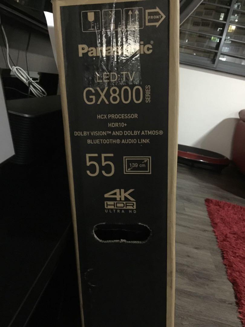 Panasonic GX800, TV & Home Appliances, TV & Entertainment, TV on Carousell