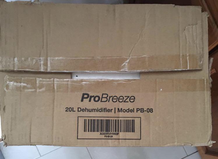 ProBreeze Dehumidifier 20L PB-08, TV & Home Appliances, Air Purifiers ...