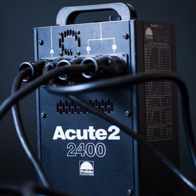 Profoto Acute 2 2400w Generator and 2 x D4 Heads, Photography ...