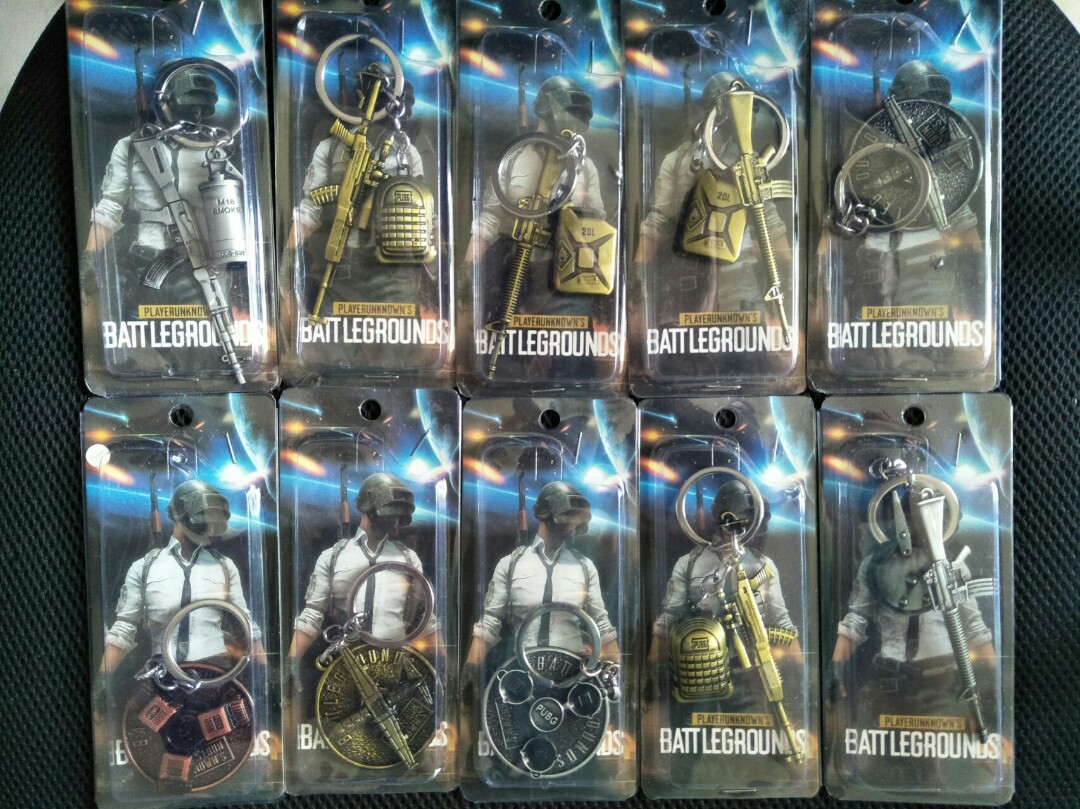 PUBG key chain, Hobbies & Toys, Toys & Games on Carousell