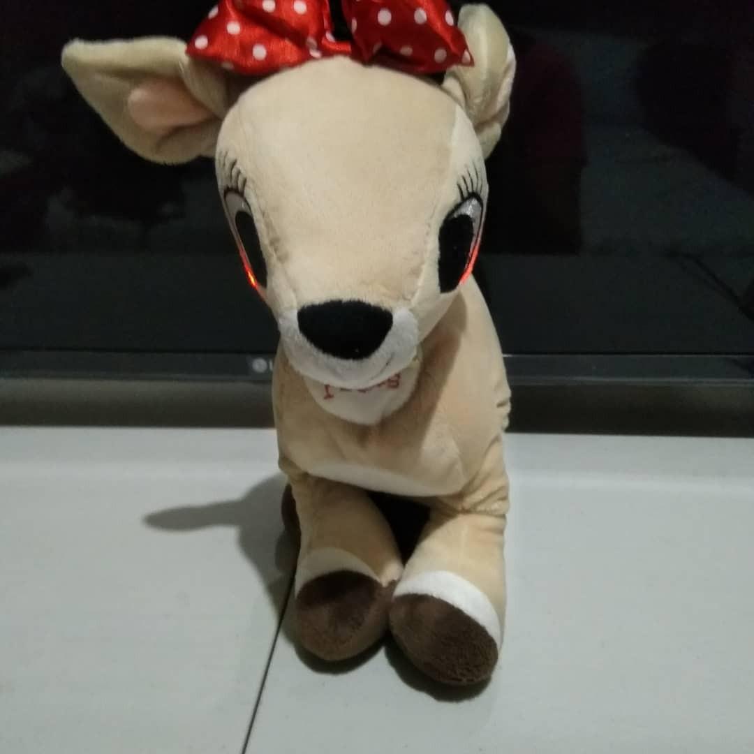 Rudolph the Red-Nosed Reindeer Plush Set, Hobbies & Toys, Toys & Games ...