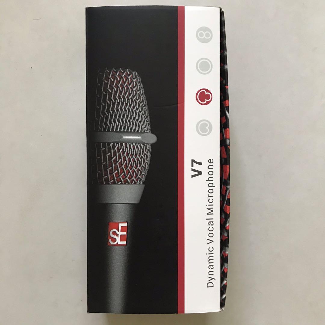 sE Electronics V7 Supercardioid Dynamic Vocal Microphone, Audio ...