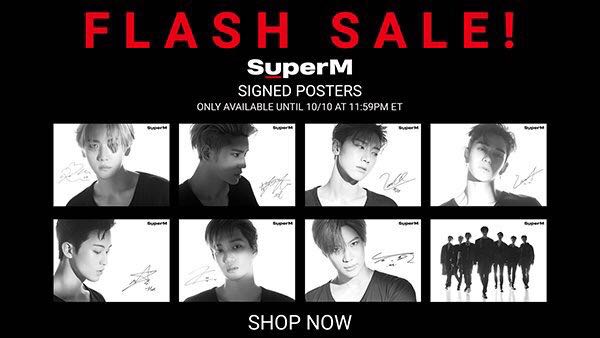 SUPERM Signed Poster, Hobbies & Toys, Memorabilia & Collectibles, K ...