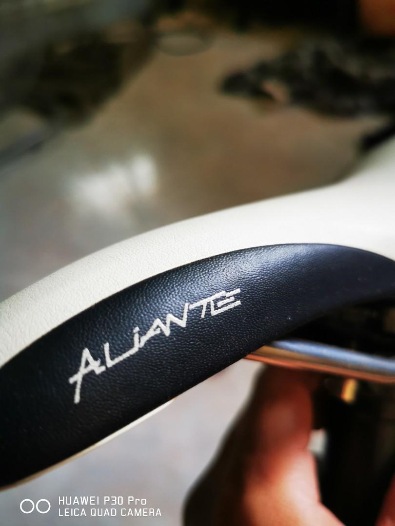 Thomson Masterpiece layback Seat post, seat clamp and fizik saddle ...