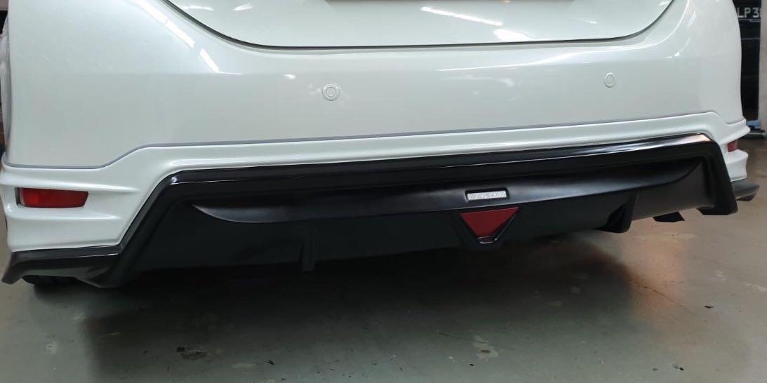 TRD Rear Bumper Spoiler for Toyota Altis Gen 11, Car Accessories ...