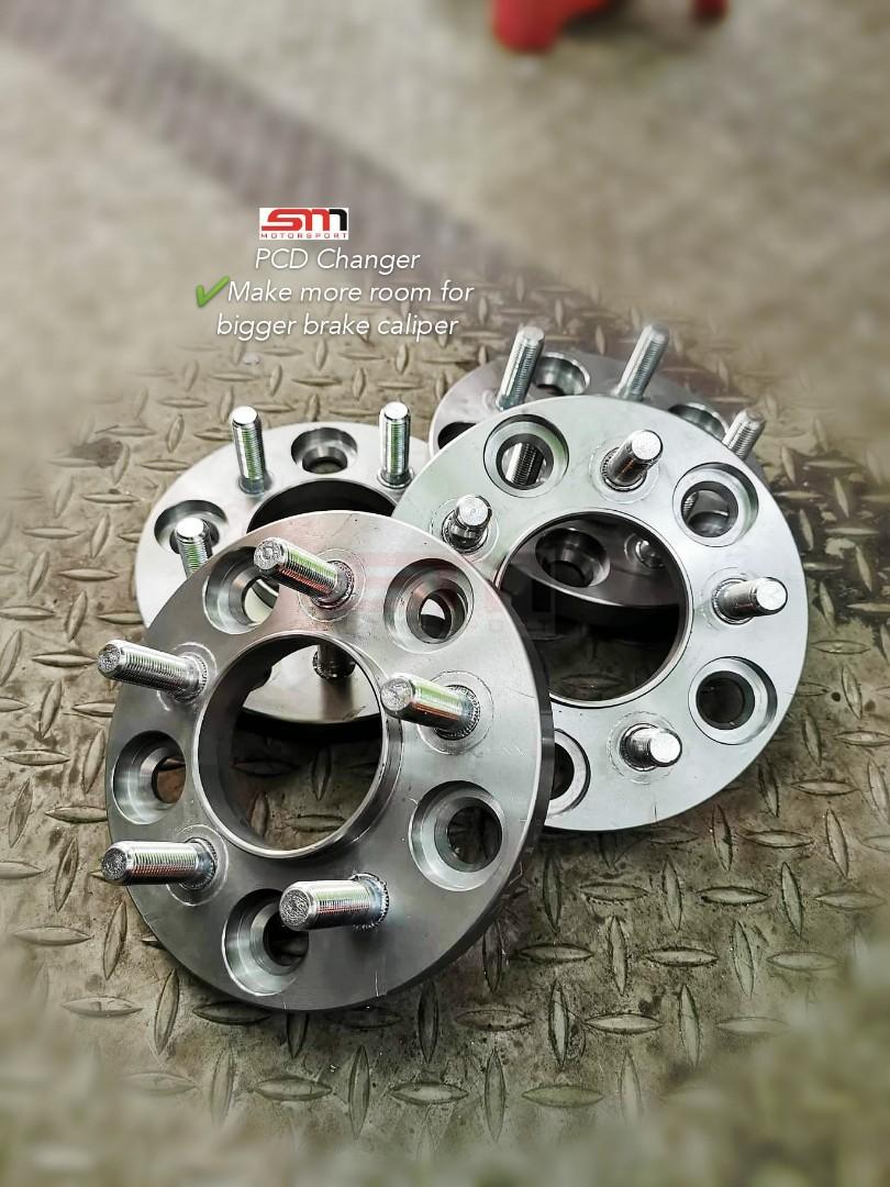 Wheel Spacer PCD Converter Universal, Auto Accessories on Carousell