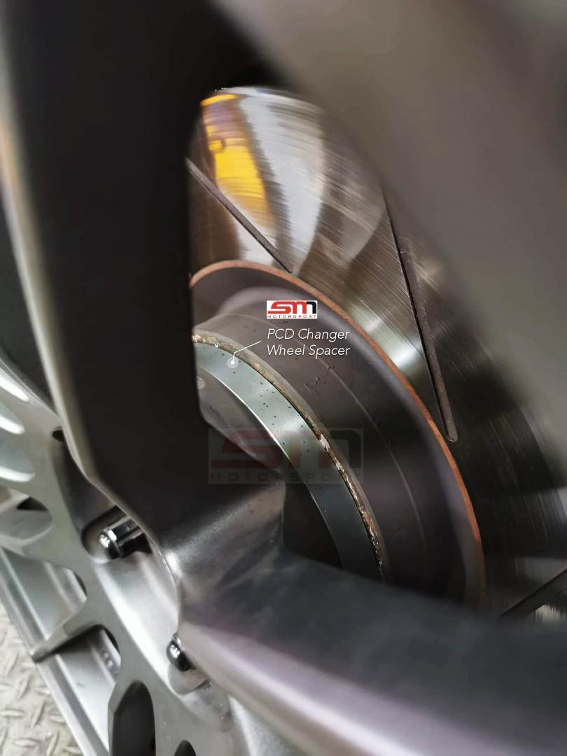 Wheel Spacer PCD Converter Universal, Auto Accessories on Carousell