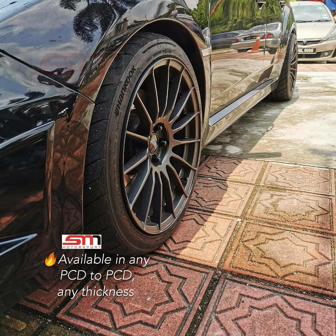 Wheel Spacer PCD Converter Universal, Auto Accessories on Carousell