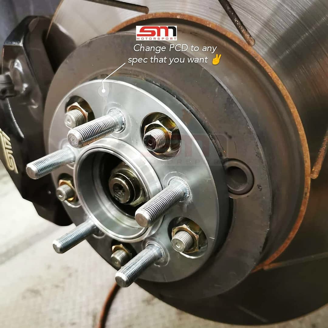 Wheel Spacer PCD Converter Universal, Auto Accessories on Carousell