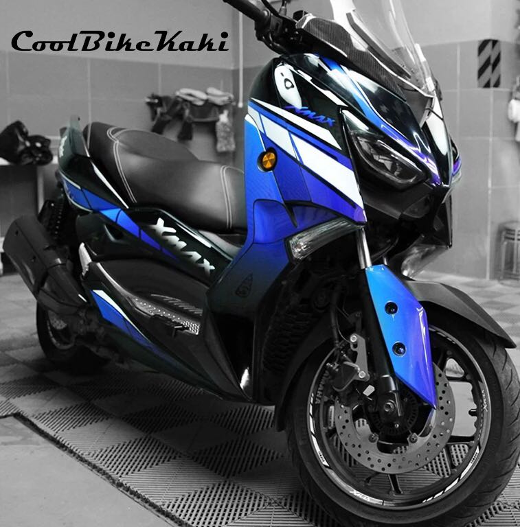 Yamaha XMAX Body Decal, Motorcycles, Motorcycle Accessories on Carousell