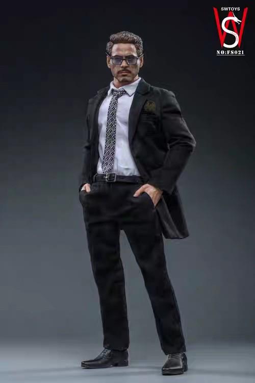 1/6 Swtoys Tony stark black suit, Hobbies & Toys, Collectibles ...