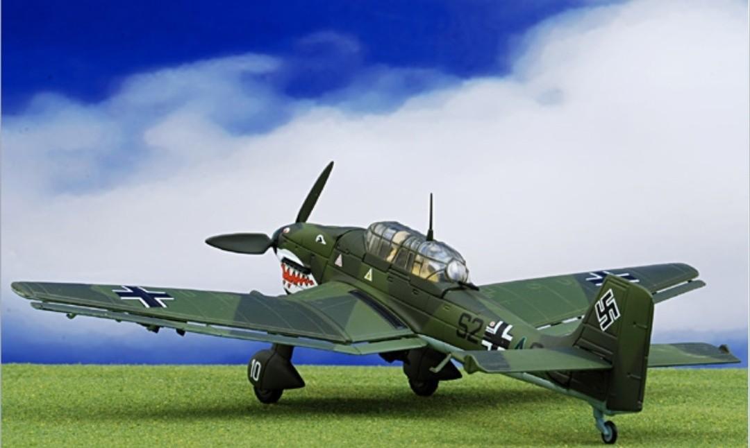 Corgi 1/72 Ju 87B Stuka Luftwaffe II/StG 77, Alfons Orthofer, Breslau ...