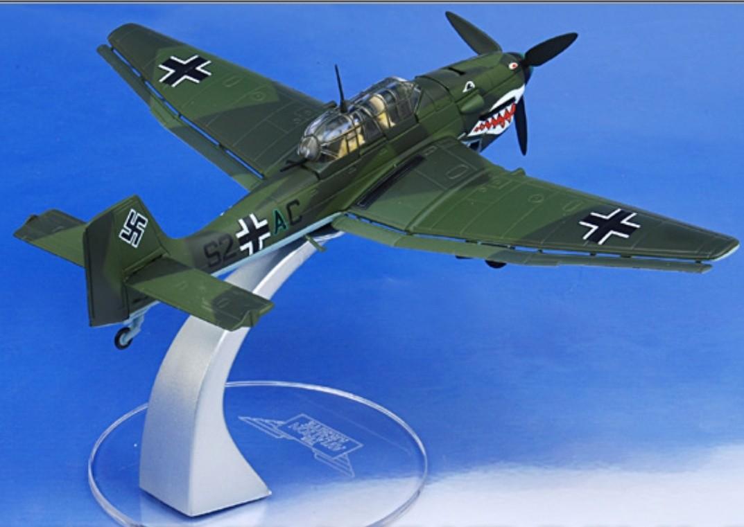 Corgi 1/72 Ju 87B Stuka Luftwaffe II/StG 77, Alfons Orthofer, Breslau ...