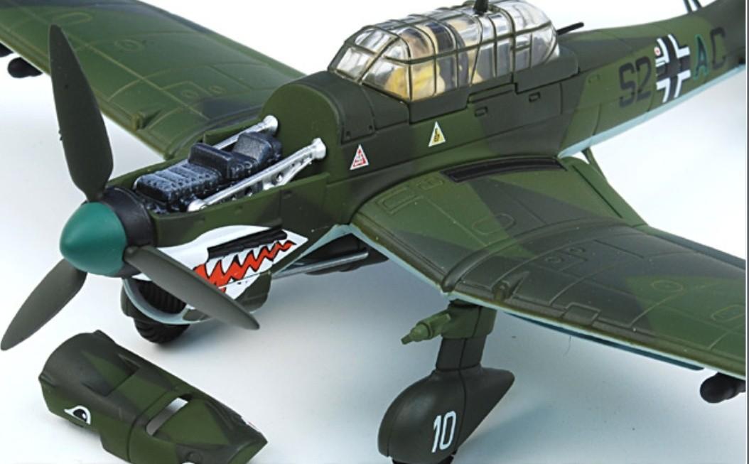 Corgi 1/72 Ju 87B Stuka Luftwaffe II/StG 77, Alfons Orthofer, Breslau ...