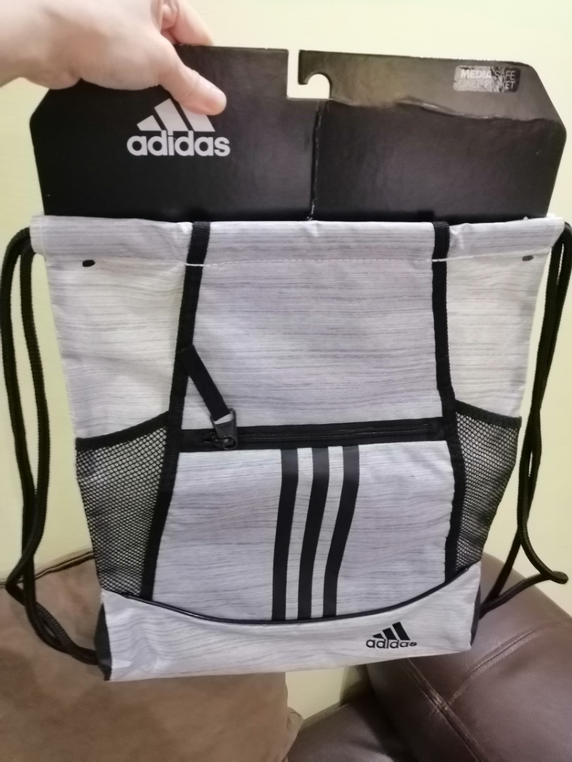 Adidas sack bag, Men's Fashion, Bags, Backpacks on Carousell