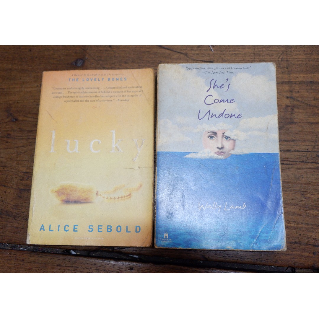 Alice Sebold x Wally Lamb, Hobbies & Toys, Books & Magazines, Children ...