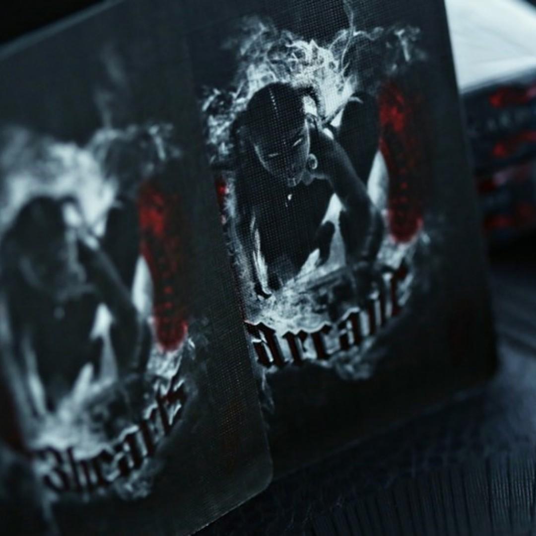 Arcane Red Playing Cards, Hobbies & Toys, Toys & Games on Carousell