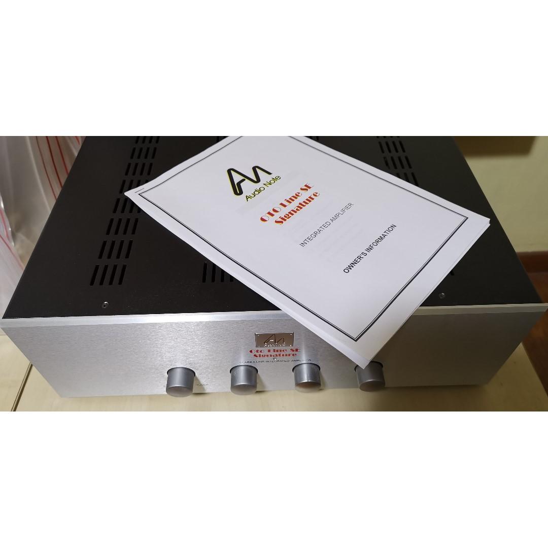 Audio Note OTO SE Line Signature Series, Audio, Other Audio Equipment ...