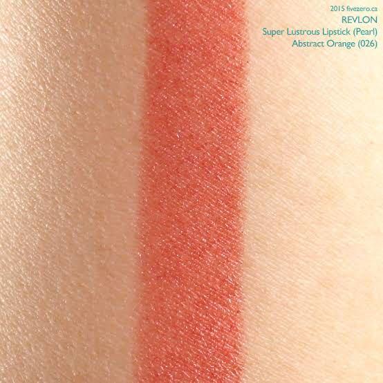 Authentic Revlon Superlustrous Lipstick Abstract Orange, Beauty ...