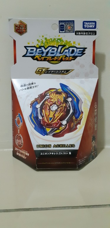 Original Takara Tomy Beyblade BURST GT B-150 Booster Union Achilles.Cn ...