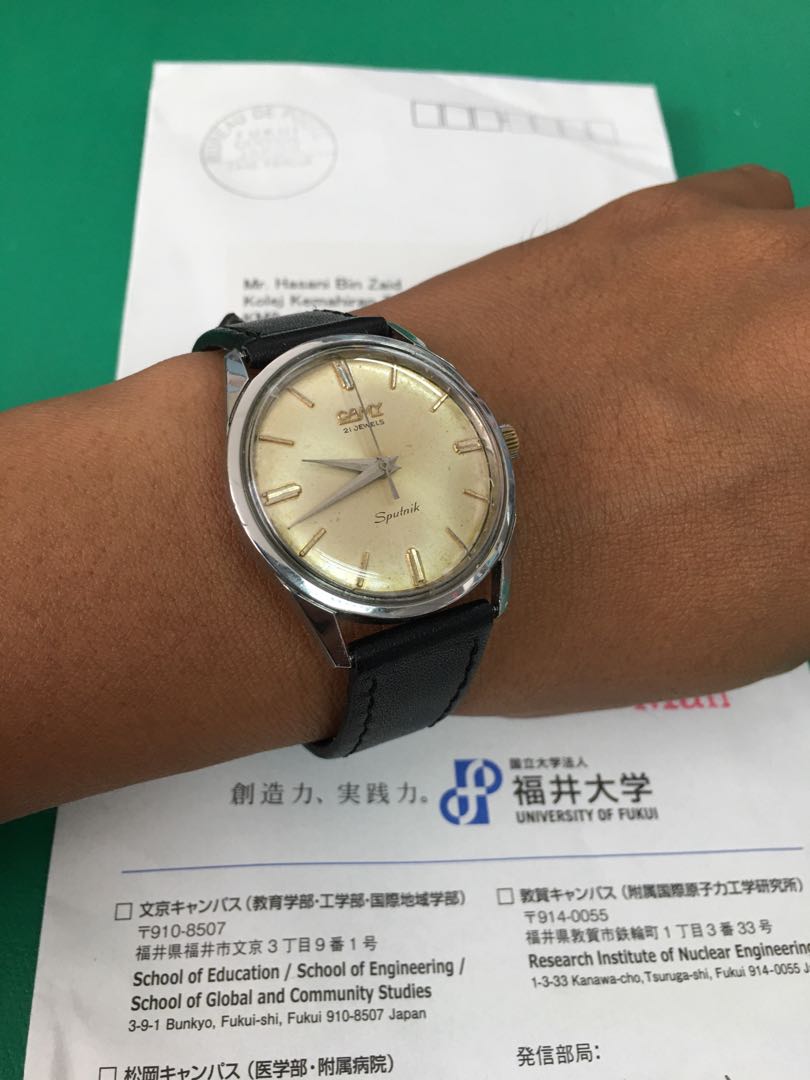 Camy Sputnik Vintage watch, Men's Fashion, Watches & Accessories, Watches on Carousell