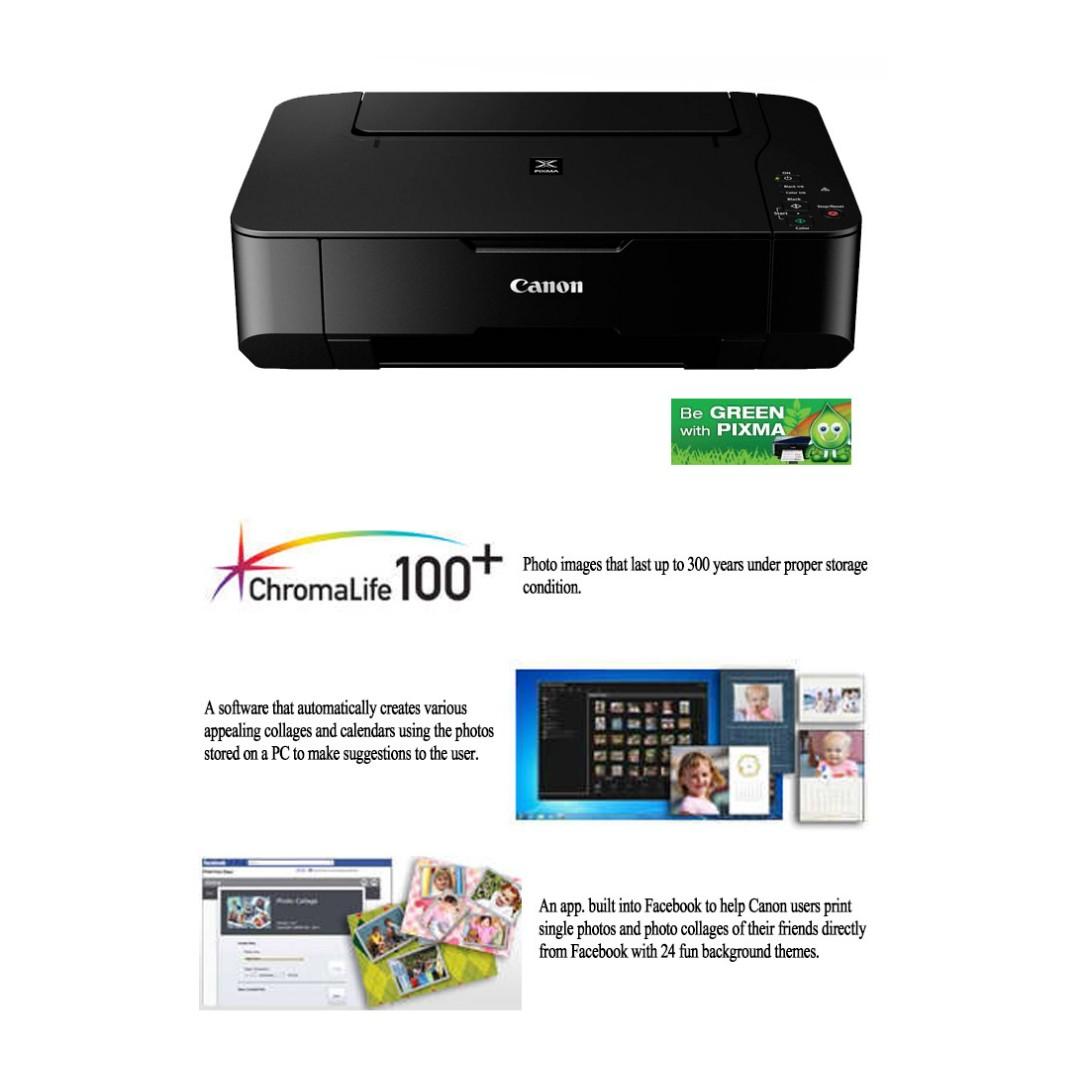 CANON PIXMA MP237 3-in-1 Inkjet Printer Print, Scan, Copy, Computers ...