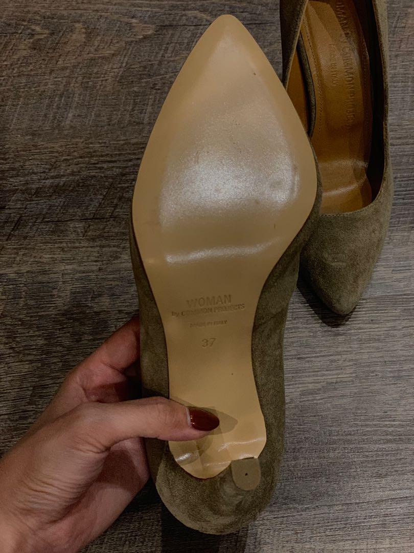 COMMON PROJECTS COURT HEELS, Women's Fashion, Footwear, Heels on Carousell