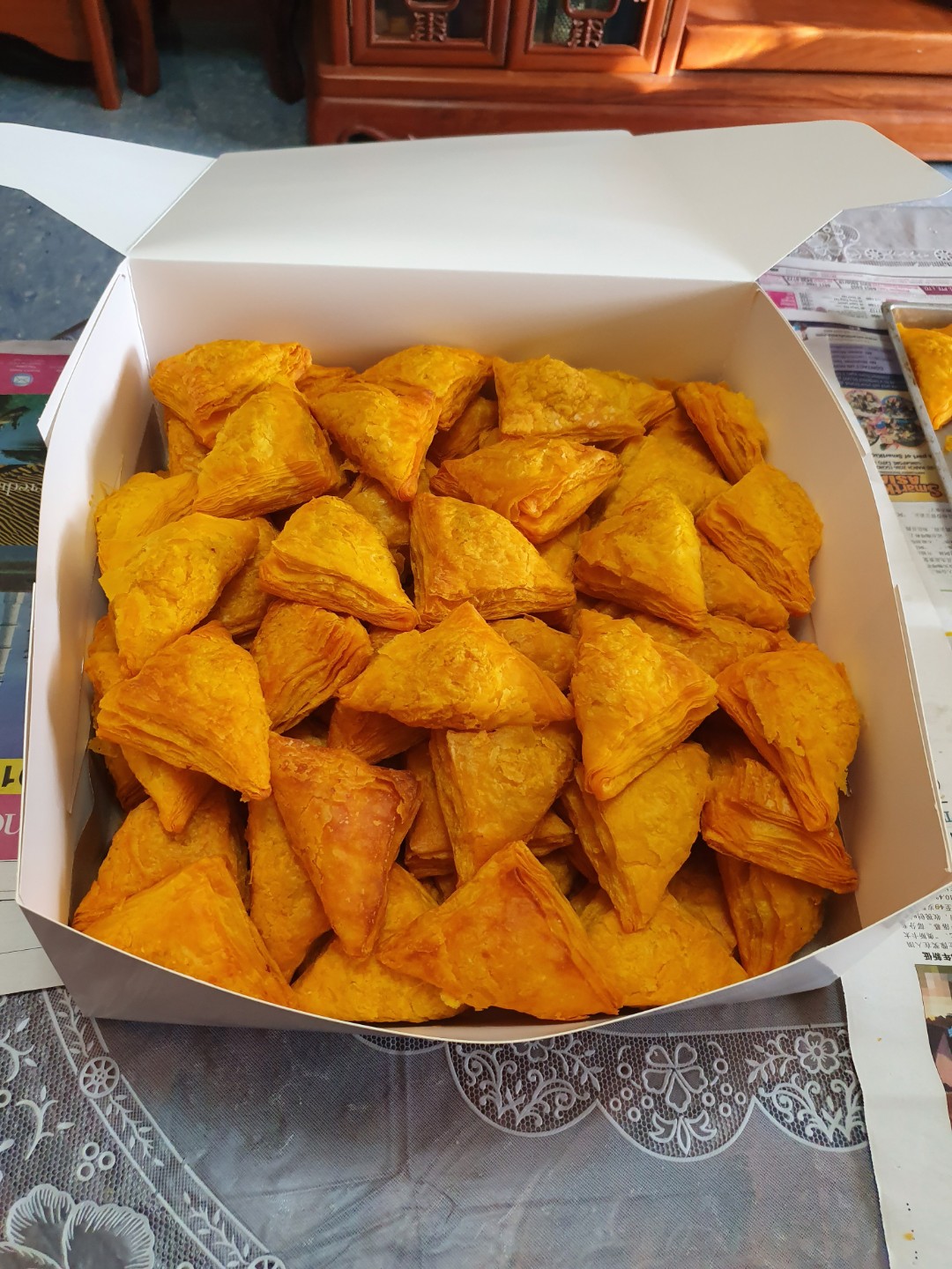 Mini Curry puff muslim own halal, Food & Drinks, Chilled & Frozen Food ...