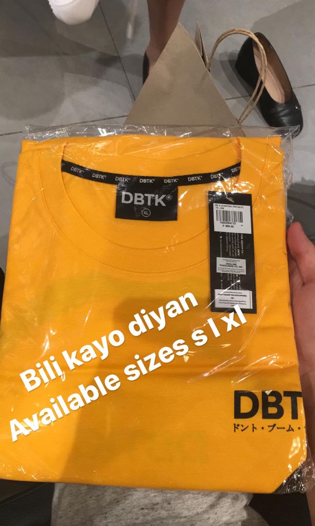 DBTK Sonic Boom Mustard Yellow, Men's Fashion, Tops & Sets, Formal ...