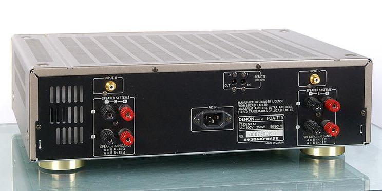 DENON POA-T10 2 CHANNEL POWER AMP, Audio, Other Audio Equipment on Carousell