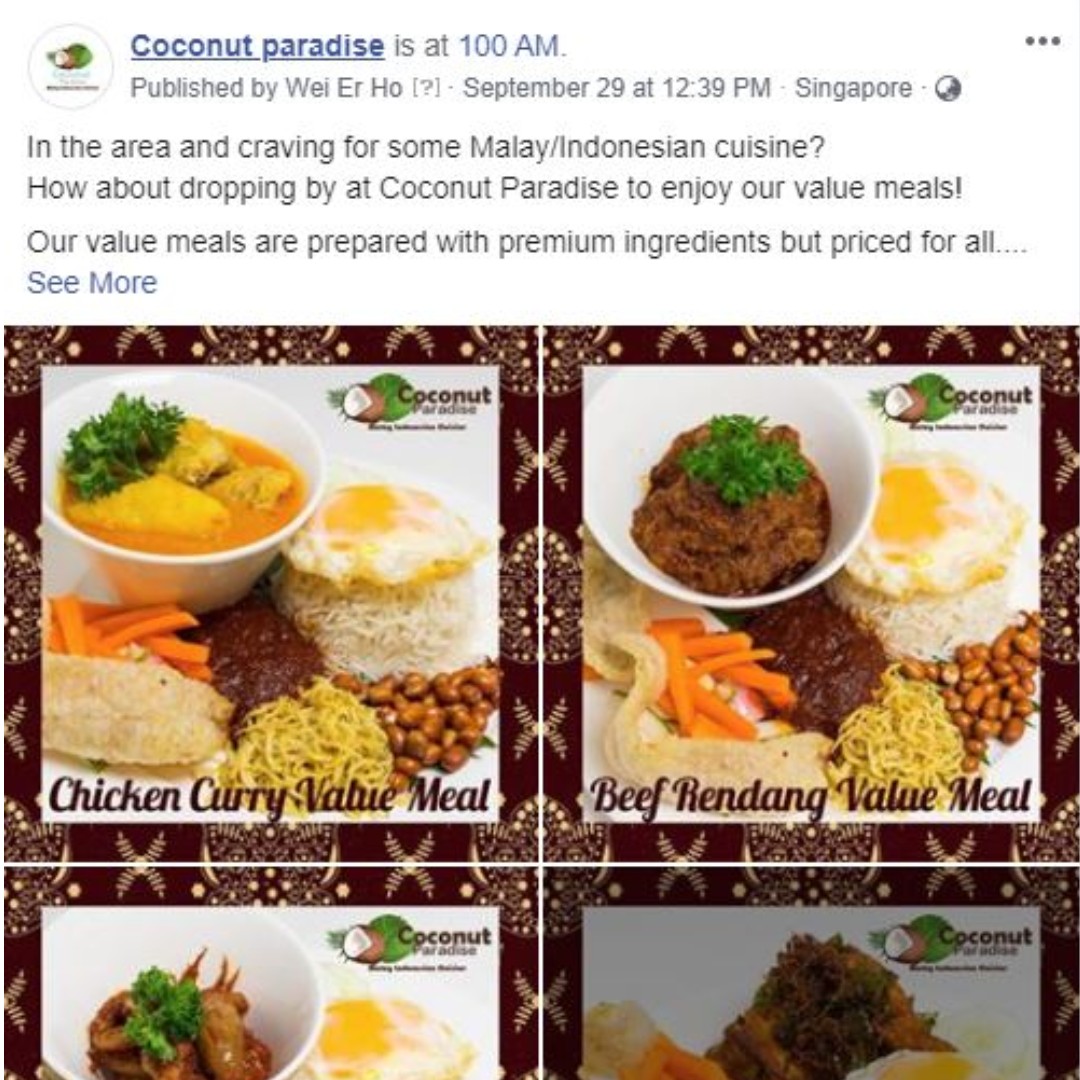 Facebook & Food Photography Postings for Businesses & Cafes, Lifestyle ...