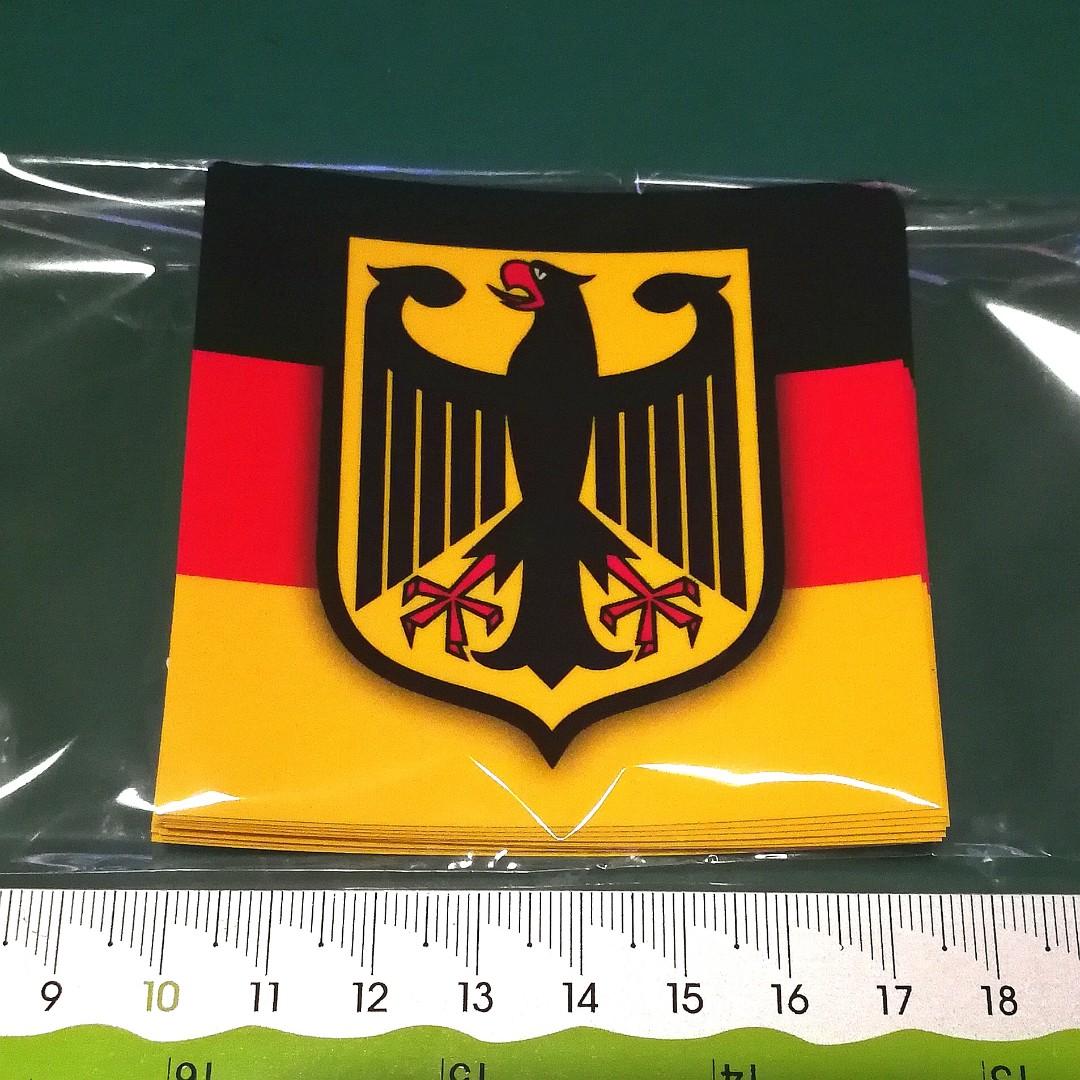 Germany / German Eagle / Flag . Static Cling Car Decal + Sticker Combo ...