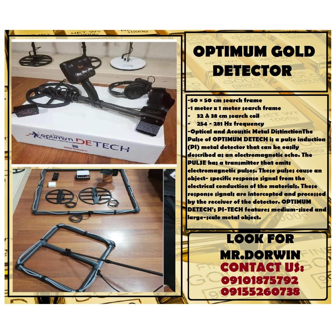 Gold Detector Metal Detector Scanner OPTIMUM DETECH is a pulse induction, Everything Else ...