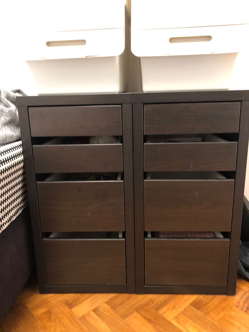 IKEA MICKE Drawer Unit, Furniture & Home Living, Furniture, Shelves ...