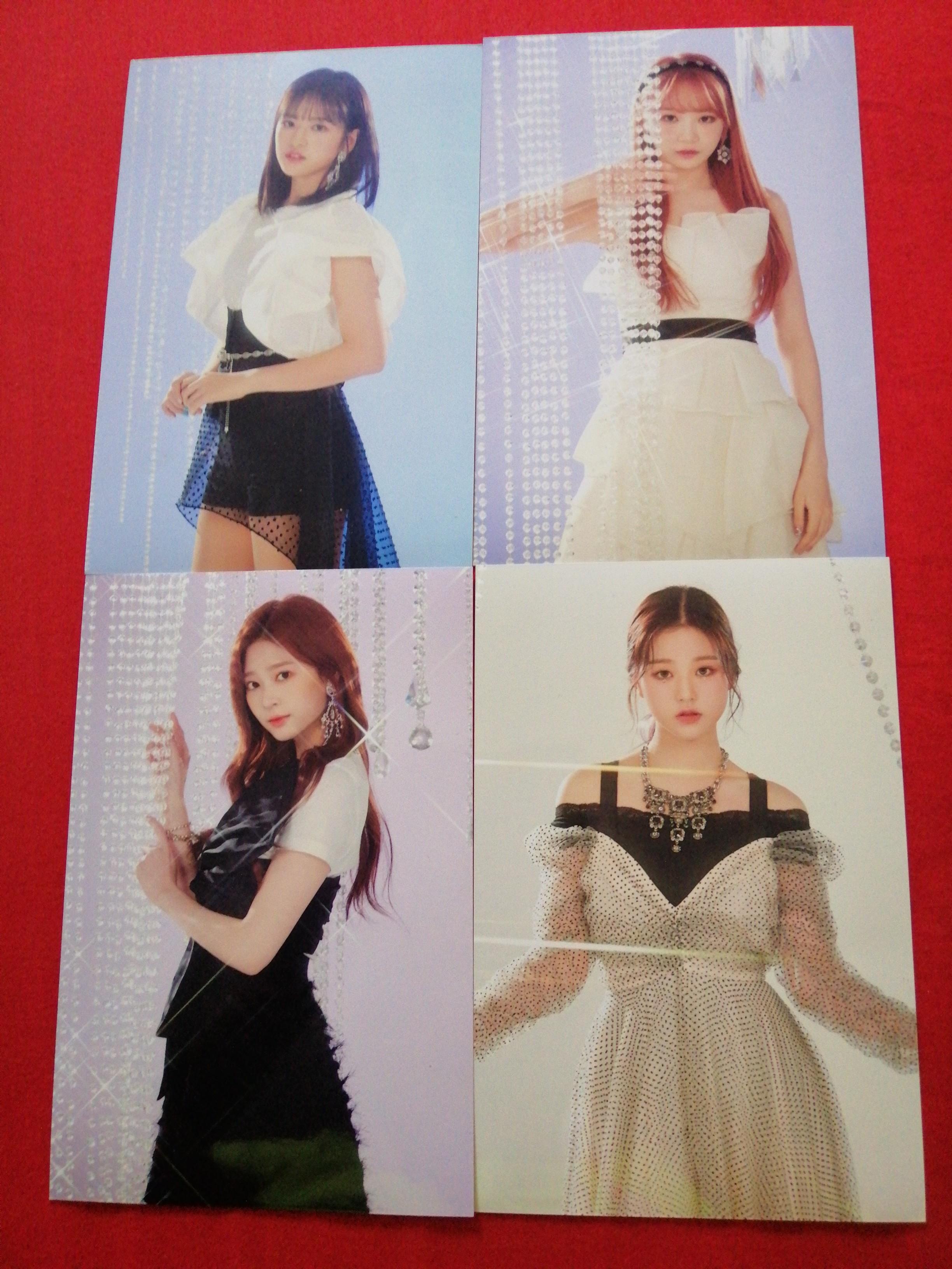 IZ*ONE OFFICIAL POP UP STORE PHOTO SET, Hobbies & Toys, Memorabilia ...