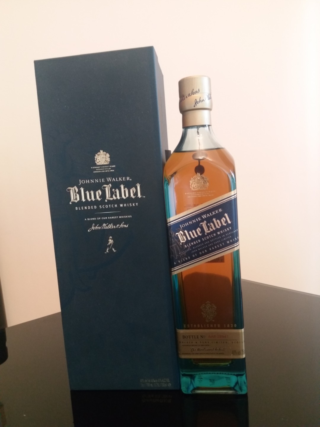 Johnnie Walker Blue Label 75CL, Food & Drinks, Alcoholic Beverages on ...