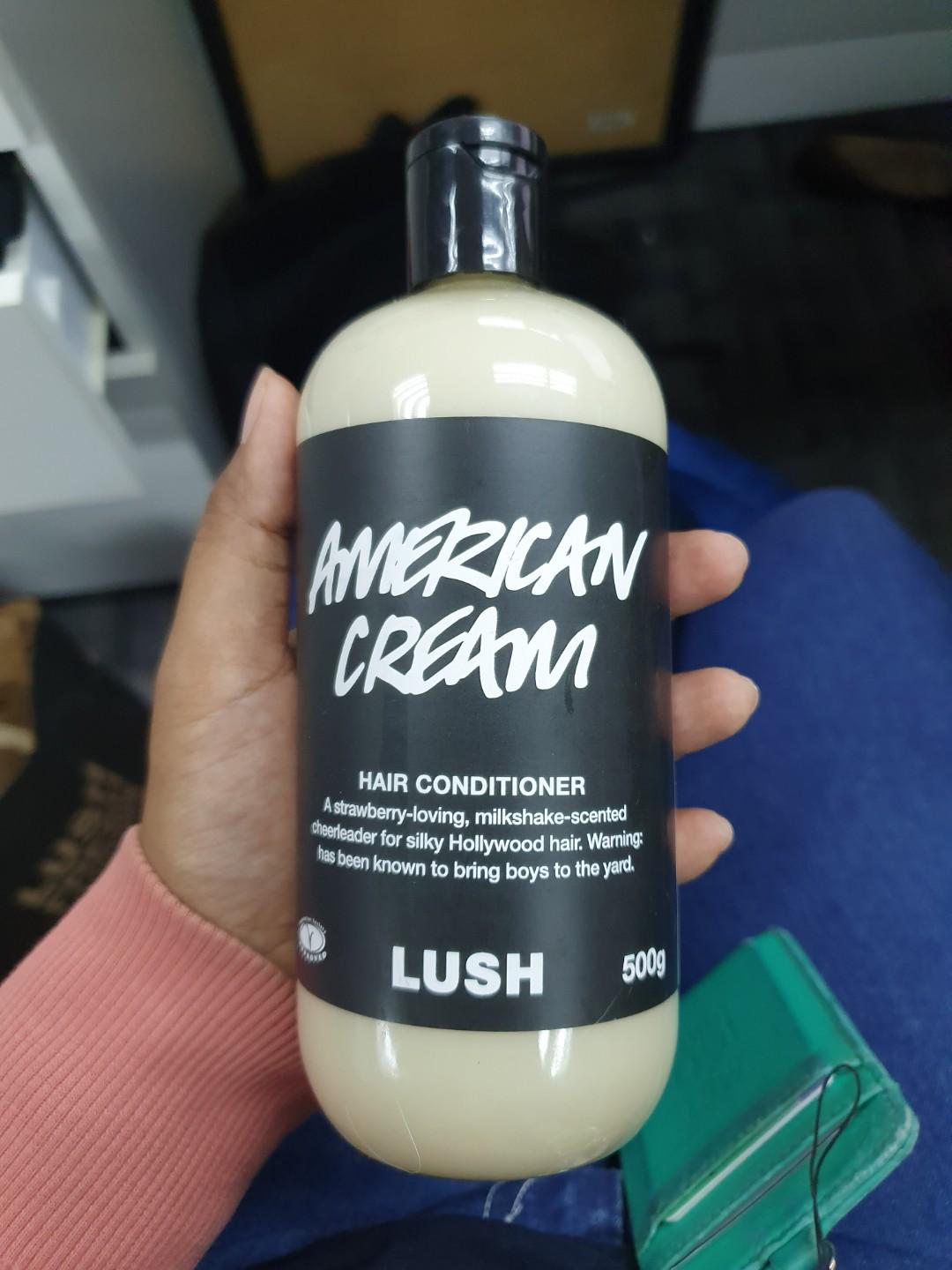 Lush American Cream Conditioner 500g, Beauty & Personal Care, Hair on ...