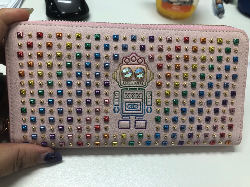 MCM wallets robot Limited edition, Women's Fashion, Bags & Wallets ...