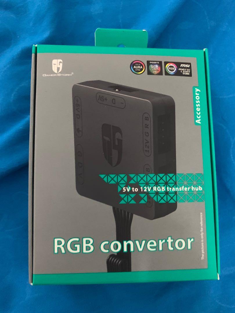 Motherboard RGB to ARGB converter . 12v and 5v also can . MSI ...