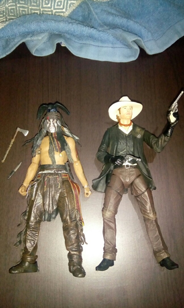 NECA The Lone Ranger and Tonto, Hobbies & Toys, Toys & Games on Carousell