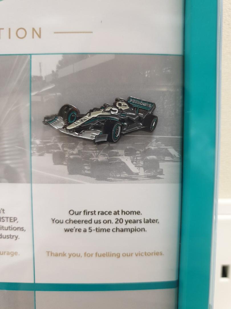 PETRONAS Anniversary Limited Edition Pin Badge Collection, Hobbies ...
