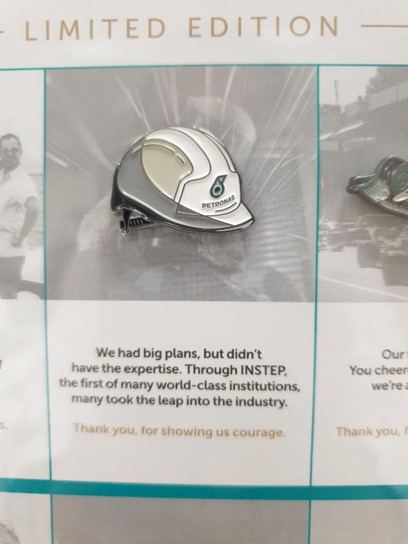 PETRONAS Anniversary Limited Edition Pin Badge Collection, Hobbies ...