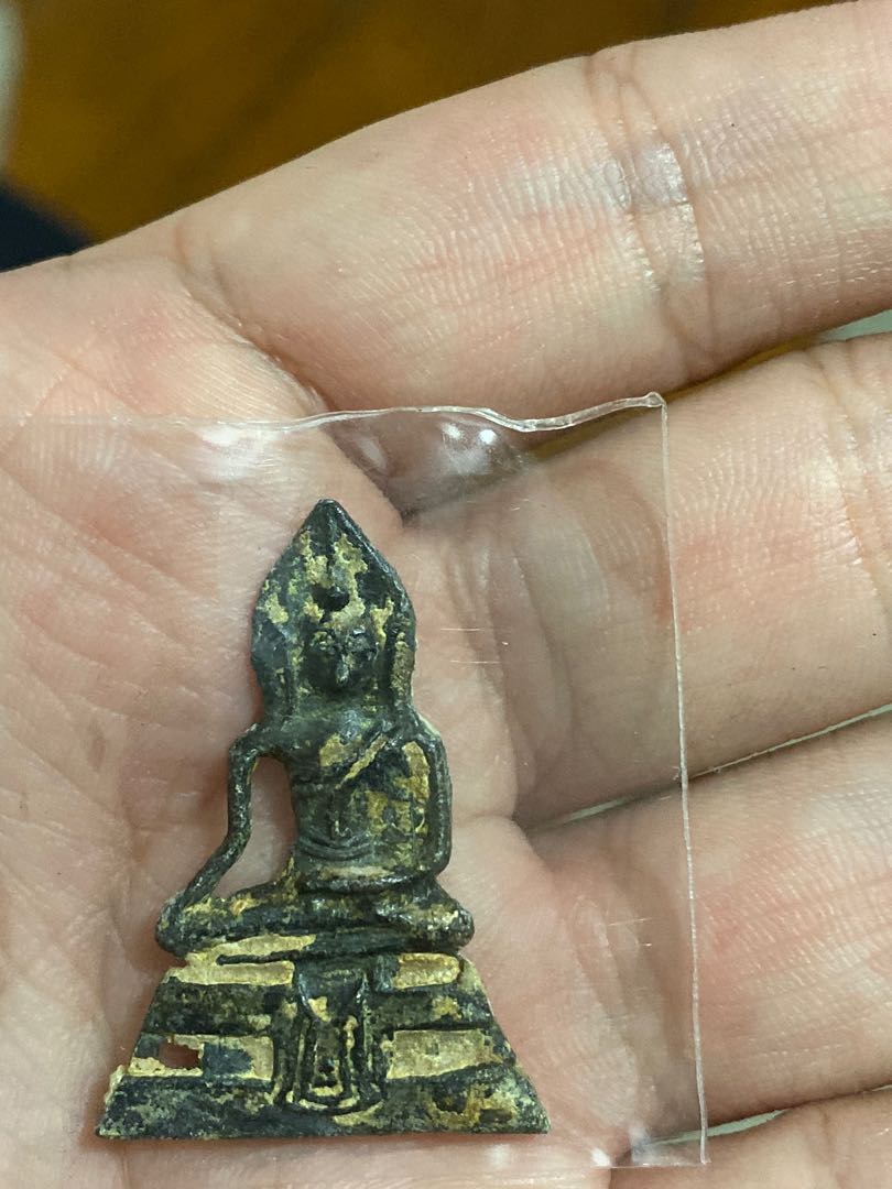 Phra Kru Wat Geng Jing Pim Manvichai BE 23xx, Vintage & Collectibles ...