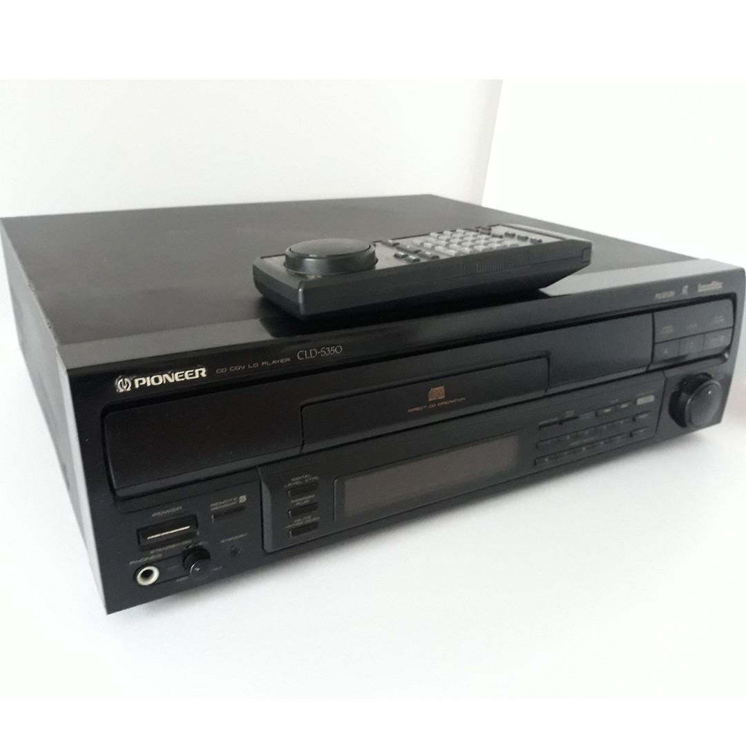 Pioneer Laser Disc Player CLD-S350, TV & Home Appliances, TV ...